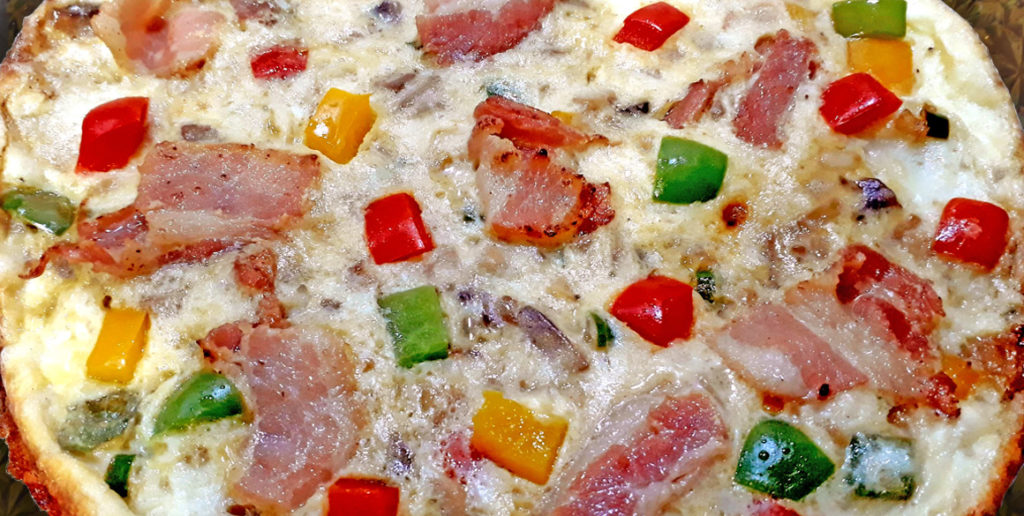 Bacon and Cheese Frittata Recipe - Mads' Cookhouse