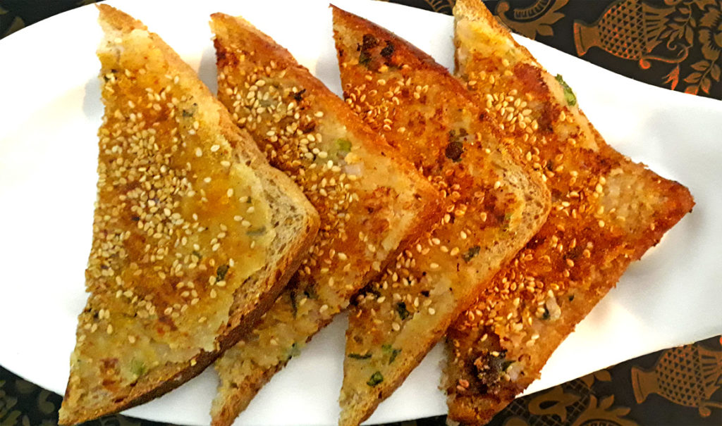 Sesame Toast - Mads' Cookhouse