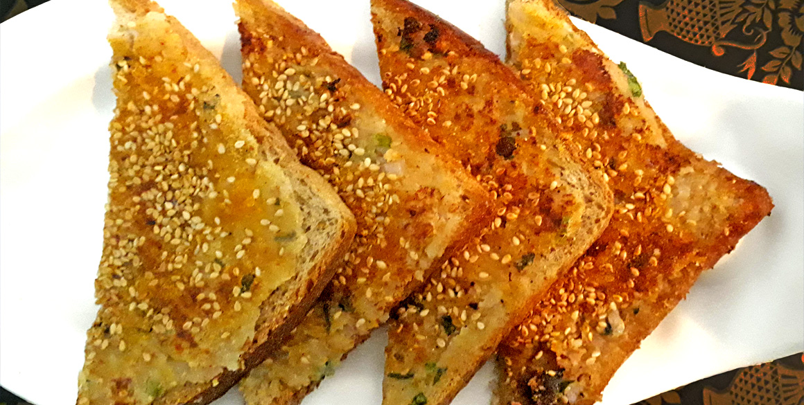 Sesame Toast - Mads' Cookhouse