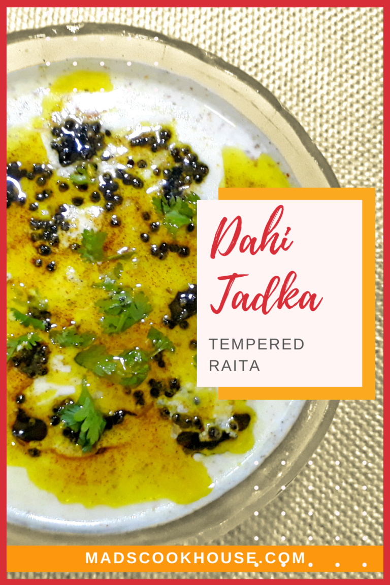 Dahi Tadka (Tempered Raita) Recipe - Mads' Cookhouse