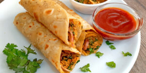 Chicken Kathi Roll Recipe - Mads' Cookhouse