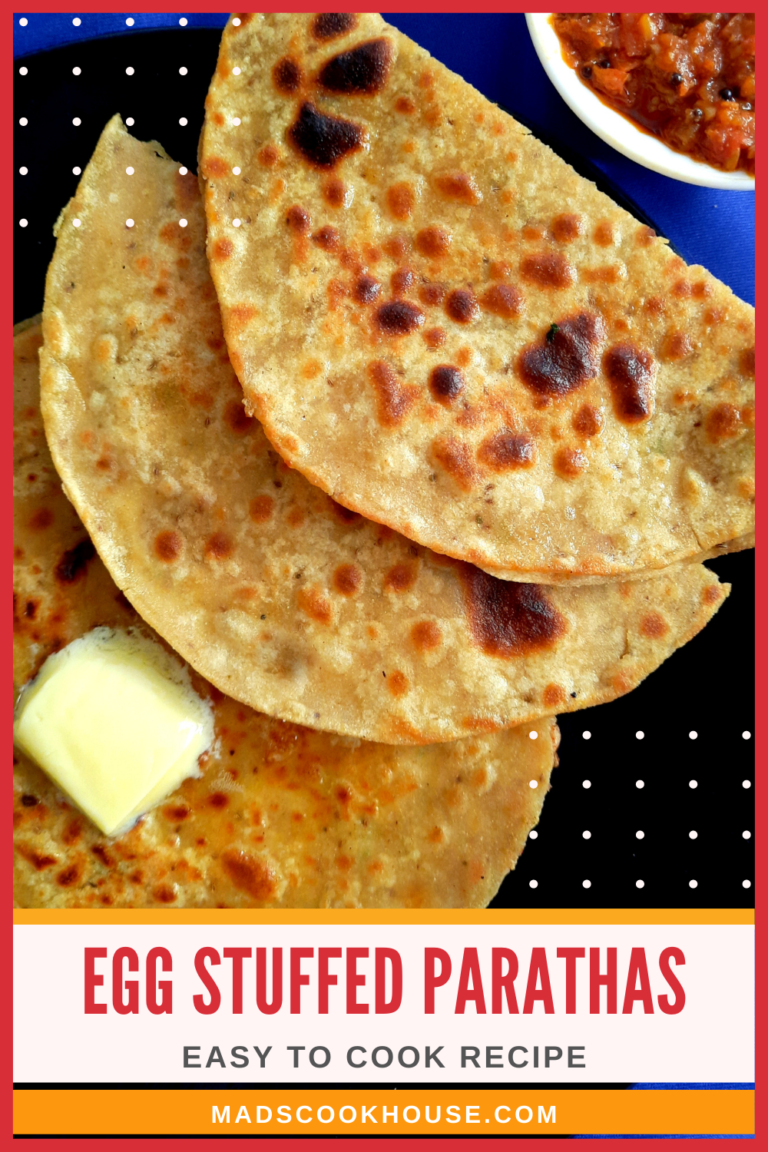 Egg Stuffed Paranthas (Anda Parathas) Recipe - Mads' Cookhouse