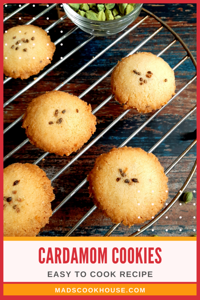 Crisp & Buttery Cardamom Cookies Recipe - Mads' Cookhouse