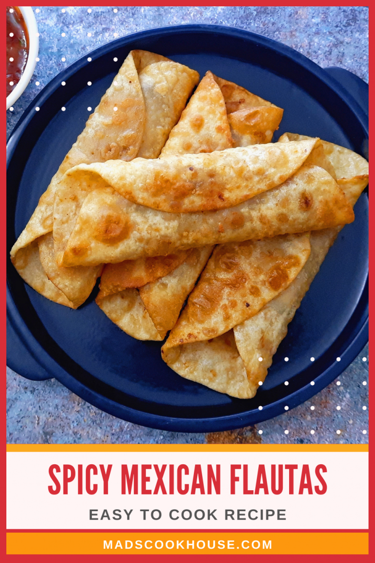 Spicy Mexican Flautas Recipe - Mads' Cookhouse