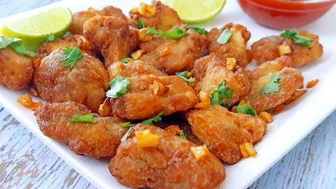 Thai Fried Garlic Chicken Recipe - Mads' Cookhouse
