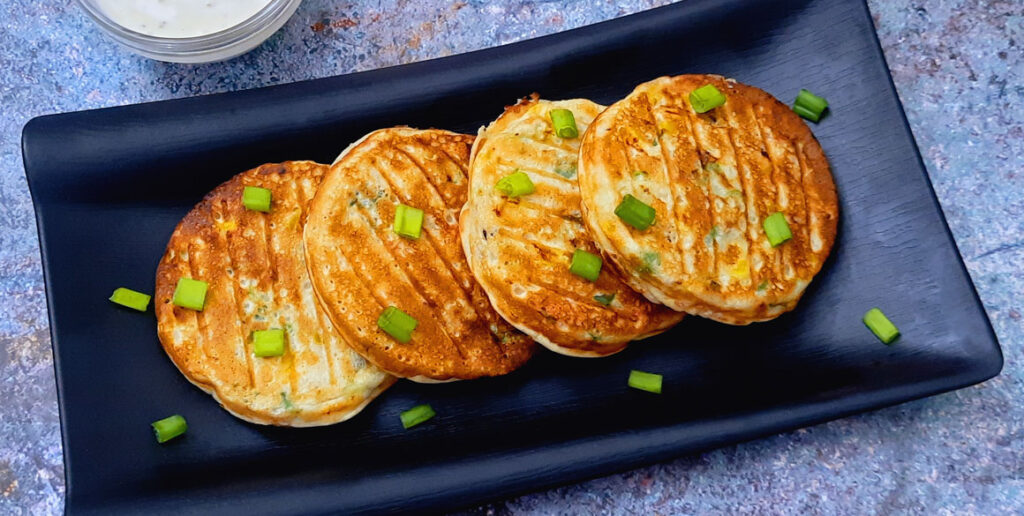 Whole Wheat Sweet Corn Pancakes Recipe - Mads' Cookhouse