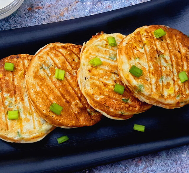 Whole Wheat Sweet Corn Pancakes Recipe - Mads' Cookhouse