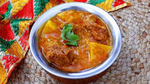 Amritsari Aloo Wadi Recipe - Mads' Cookhouse