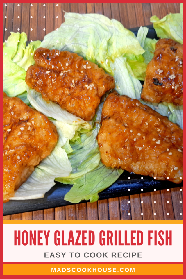 Honey Glazed Grilled Fish - Mads' Cookhouse