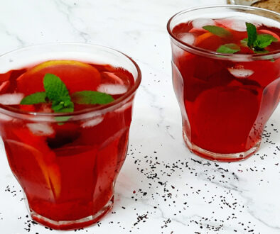 Hibiscus Iced Tea Recipe - Mads' Cookhouse