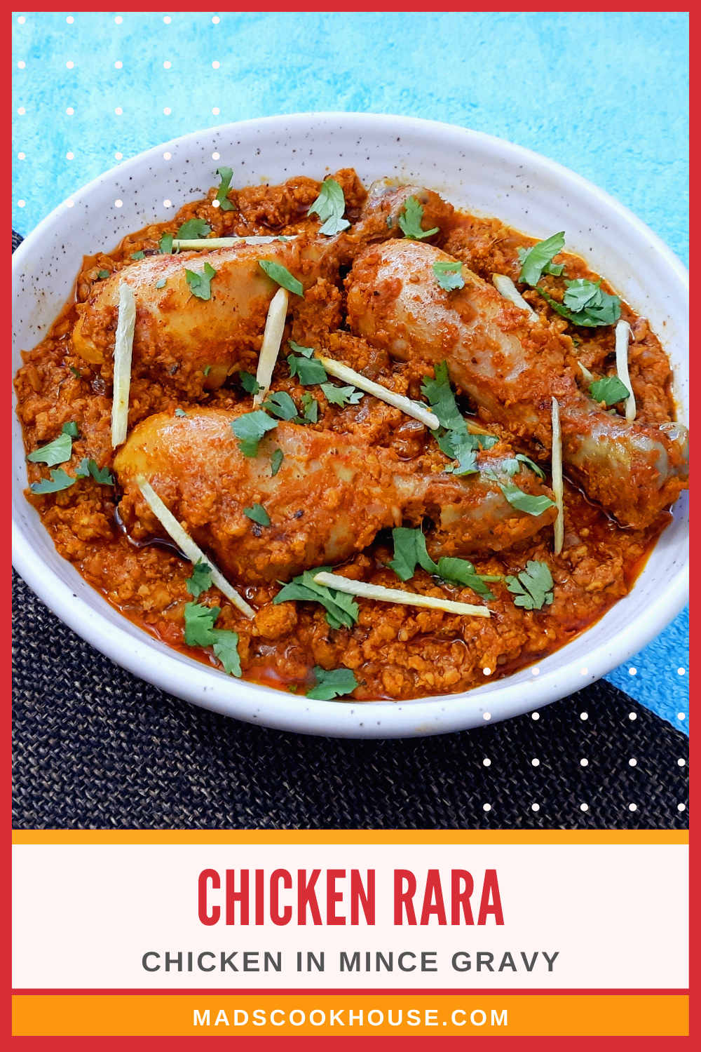 Chicken Rara (Chicken in Mince Gravy) Recipe - Mads' Cookhouse