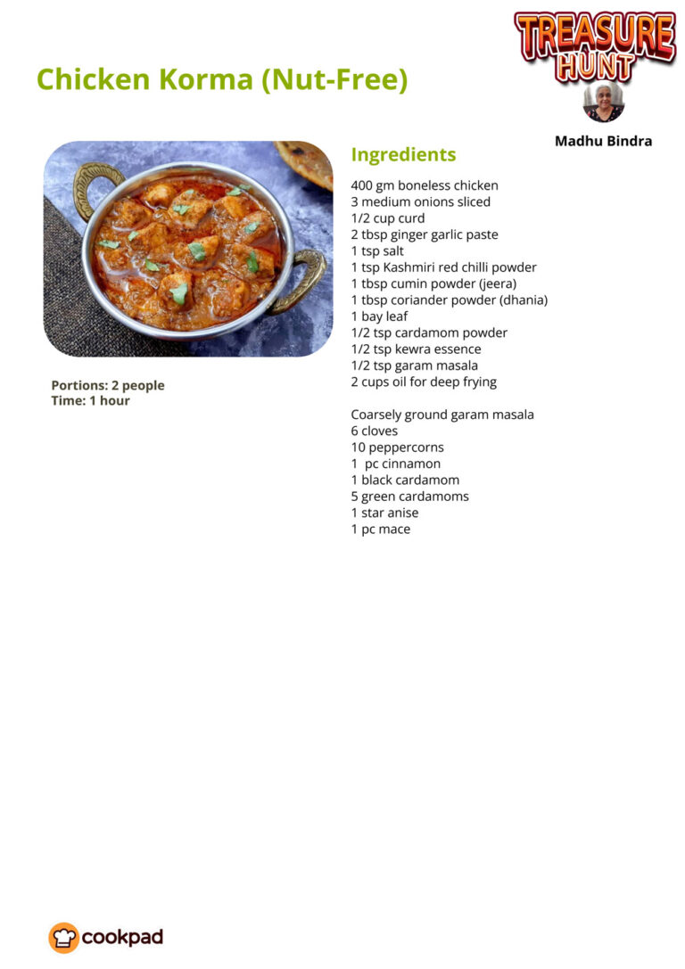 My Treasure Hunt Cookbook - Grab Your FREE Copy! - Mads' Cookhouse