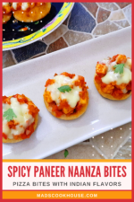 Spicy Paneer Naanza Bites Recipe - Mads' Cookhouse