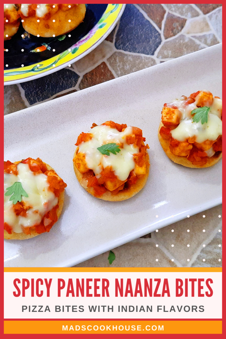 Spicy Paneer Naanza Bites Recipe - Mads' Cookhouse