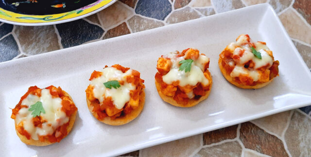 Spicy Paneer Naanza Bites Recipe - Mads' Cookhouse