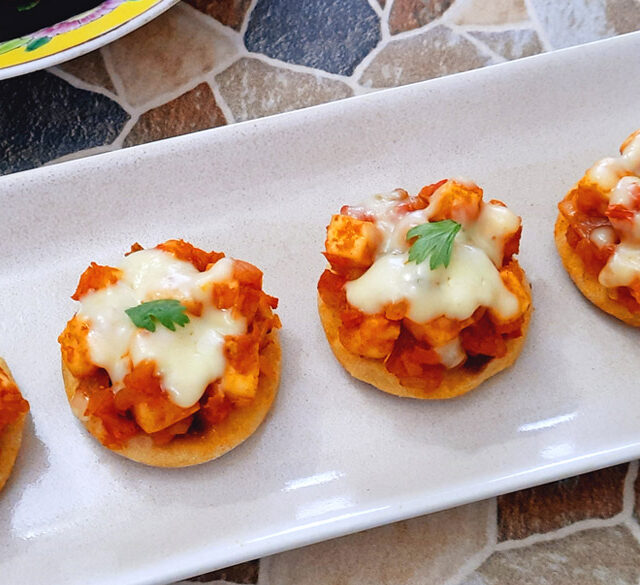 Spicy Paneer Naanza Bites Recipe - Mads' Cookhouse