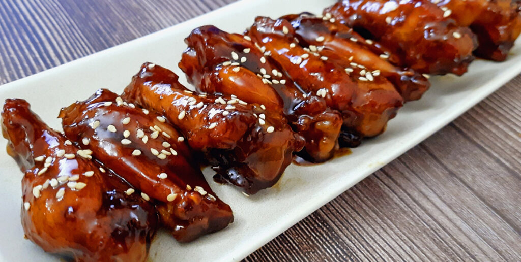 Balsamic Glazed Chicken Wings Recipe - Mads' Cookhouse