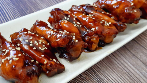 Balsamic Glazed Chicken Wings Recipe - Mads' Cookhouse