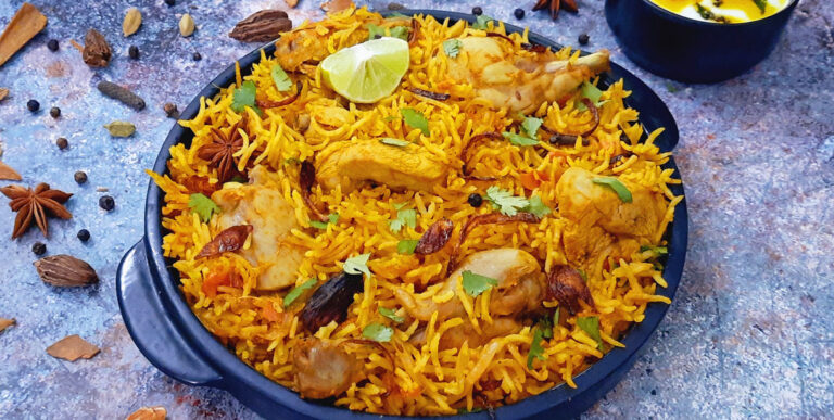 Easy Spicy Chicken Pulao Recipe - Mads' Cookhouse