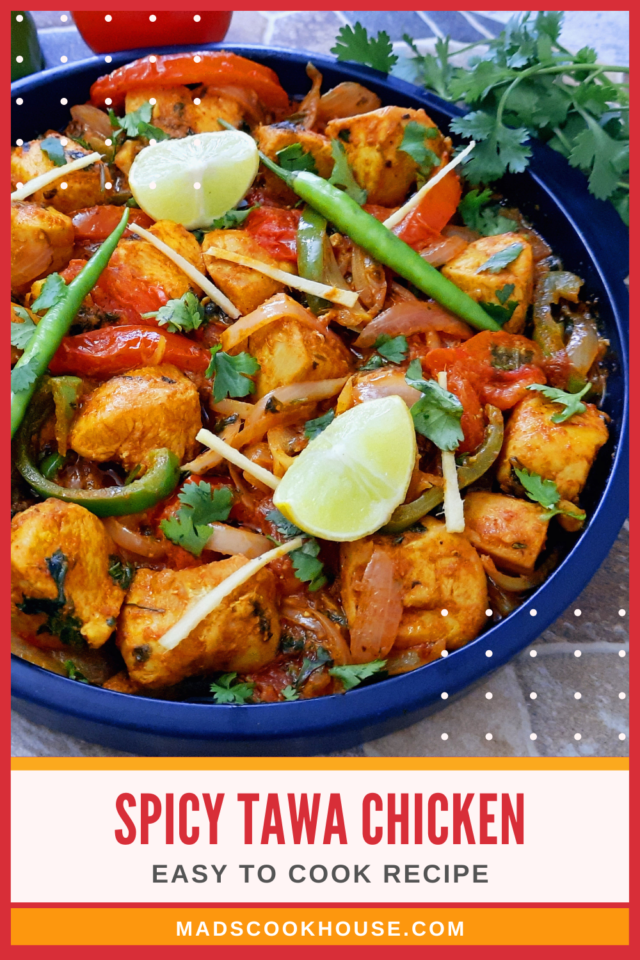 Spicy Tawa Chicken Recipe - Mads' Cookhouse