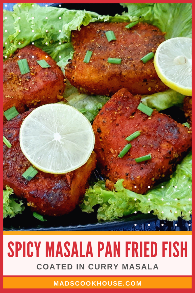 Spicy Masala Pan Fried Fish Recipe - Mads' Cookhouse