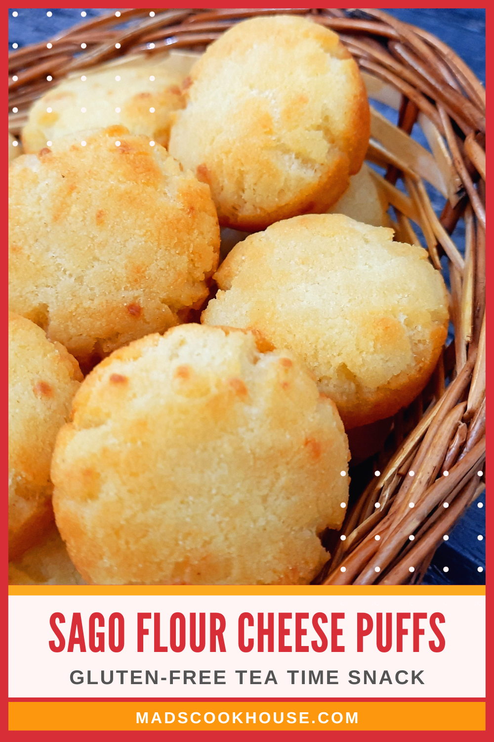 Sago Flour Cheese Puffs (Gluten-Free) Recipe - Mads' Cookhouse