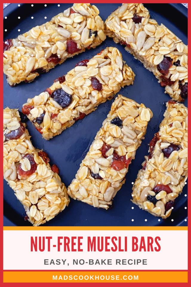 Nut-Free Muesli Bars Recipe - Mads' Cookhouse