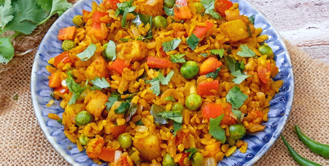 Red Rice Poha (Nut-Free, Gluten-Free) - Mads' Cookhouse