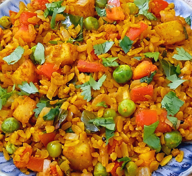 Red Rice Poha (Nut-Free, Gluten-Free) - Mads' Cookhouse