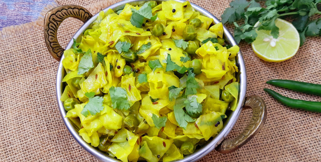 Kobichi Bhaji (Cabbage Stir Fry) Recipe - Mads' Cookhouse