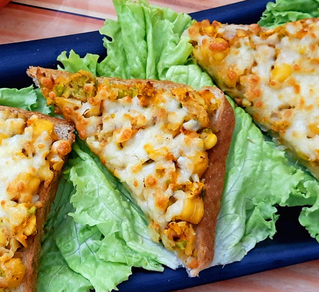 Chickpea Cheesy Veggie Melts Recipe - Mads' Cookhouse